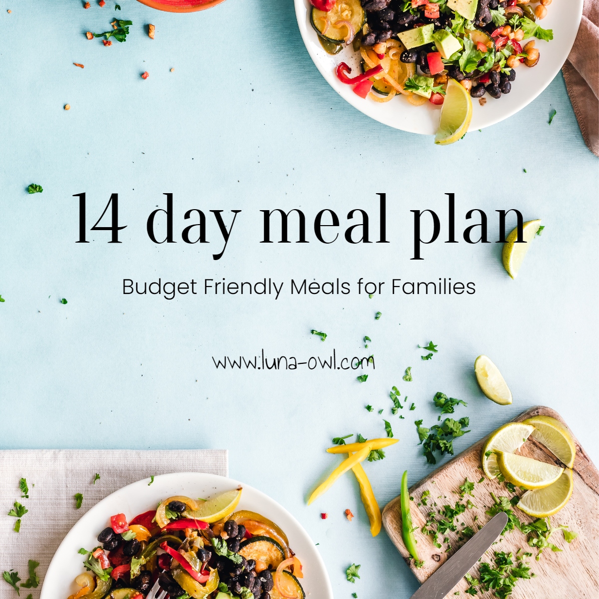 14 Day Meal Plan: Fall Dinners – LunaOwl : The Unconventional Momma