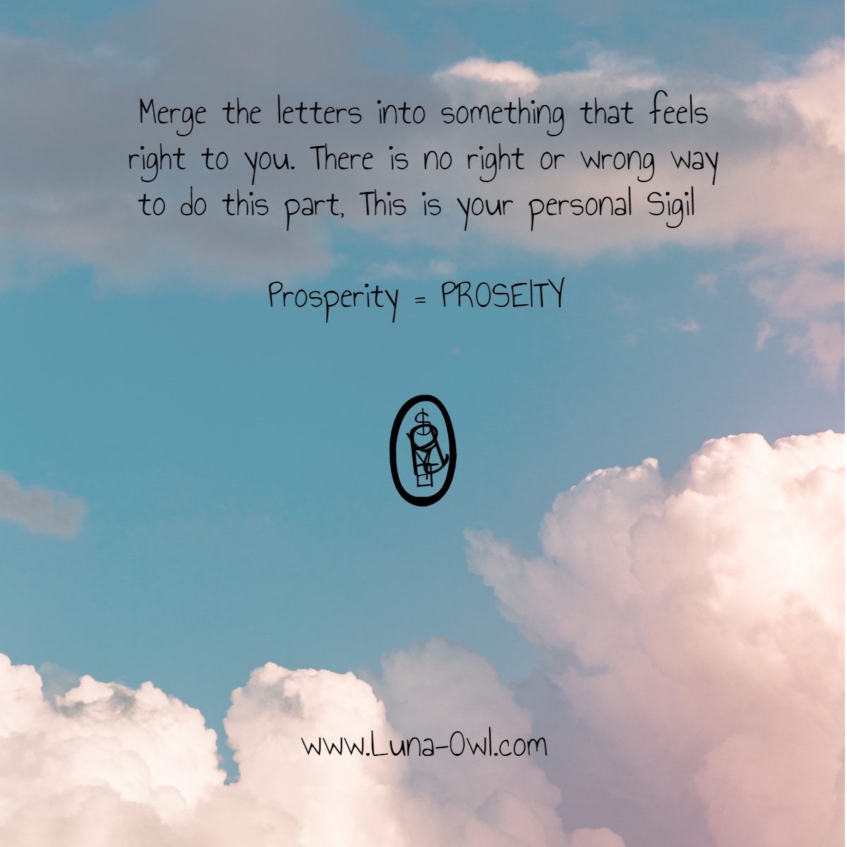 Intro to Creating Sigils – LunaOwl