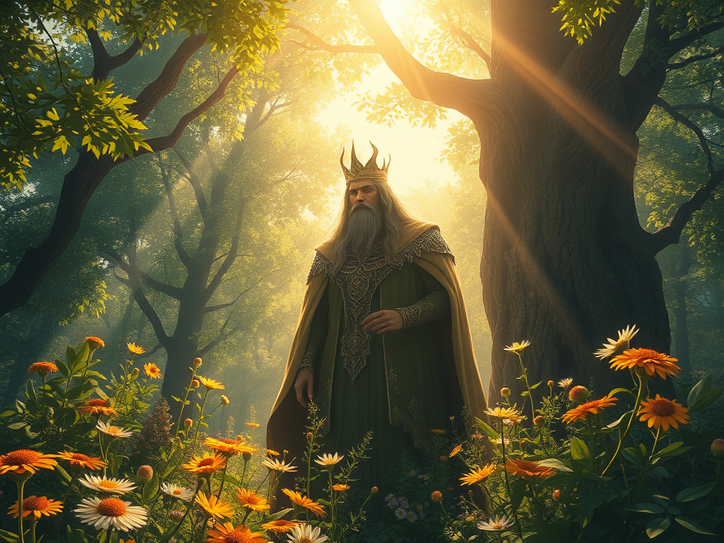 🌞 Honoring the Oak King, the Sacred Oak Tree & the Festival of Fire and ...