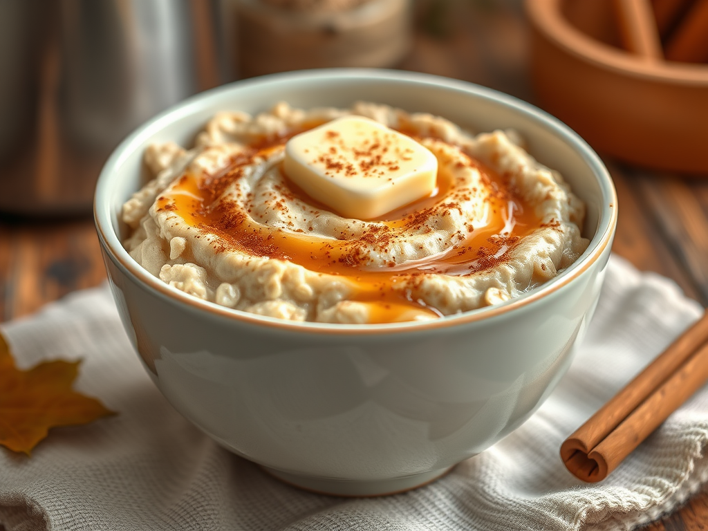 🍁 Cinnamon Maple Toast Oatmeal – LunaOwl : The Unconventional Momma